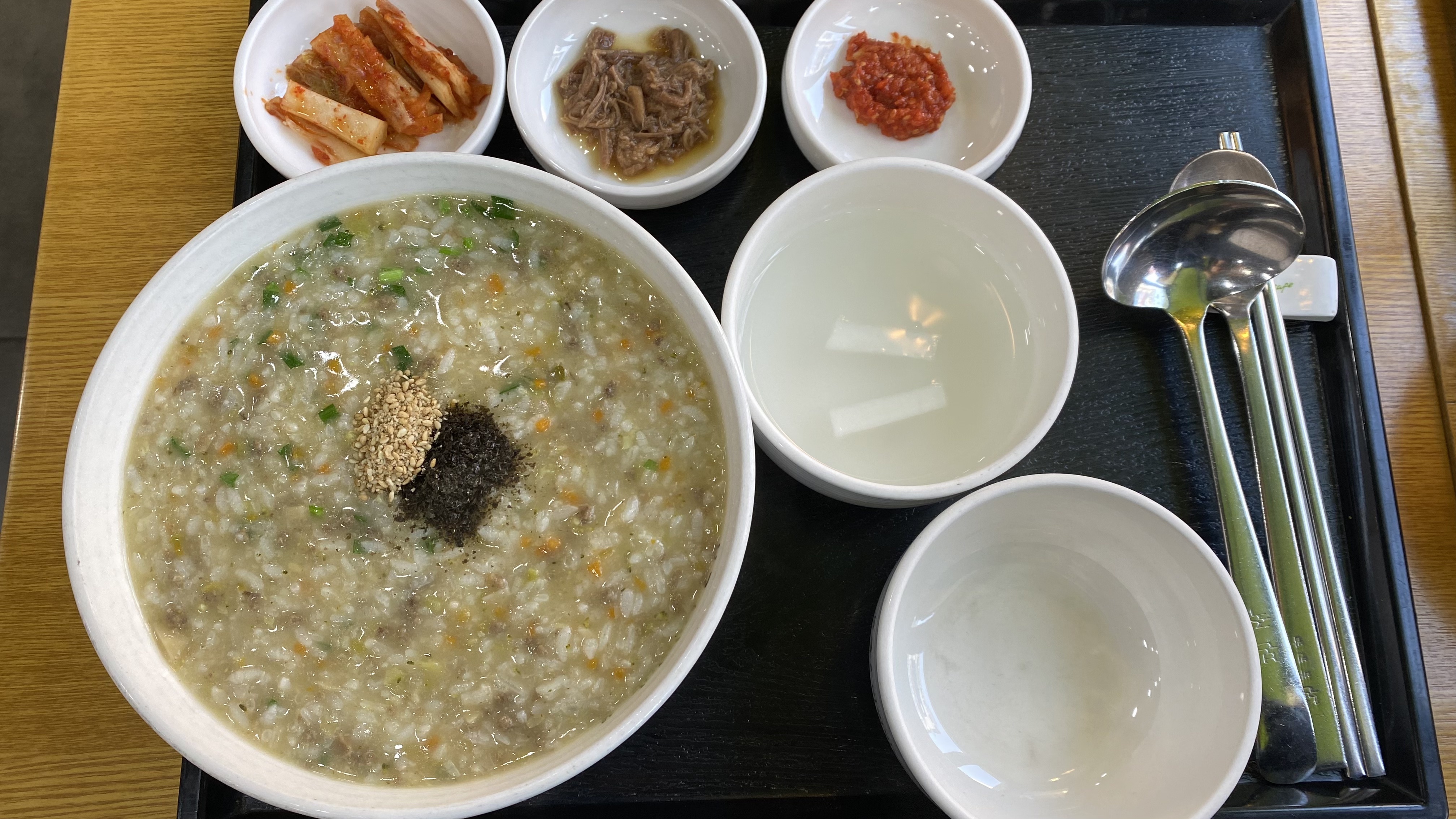 Bonjuk Porridge: review of porridge chain in Korea - Tofu V Travels