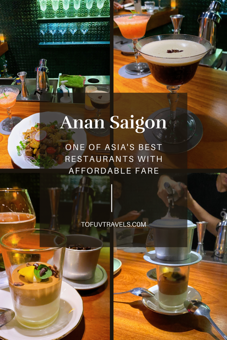 Anan Saigon: one of Asia's best restaurants with affordable fare - Tofu ...