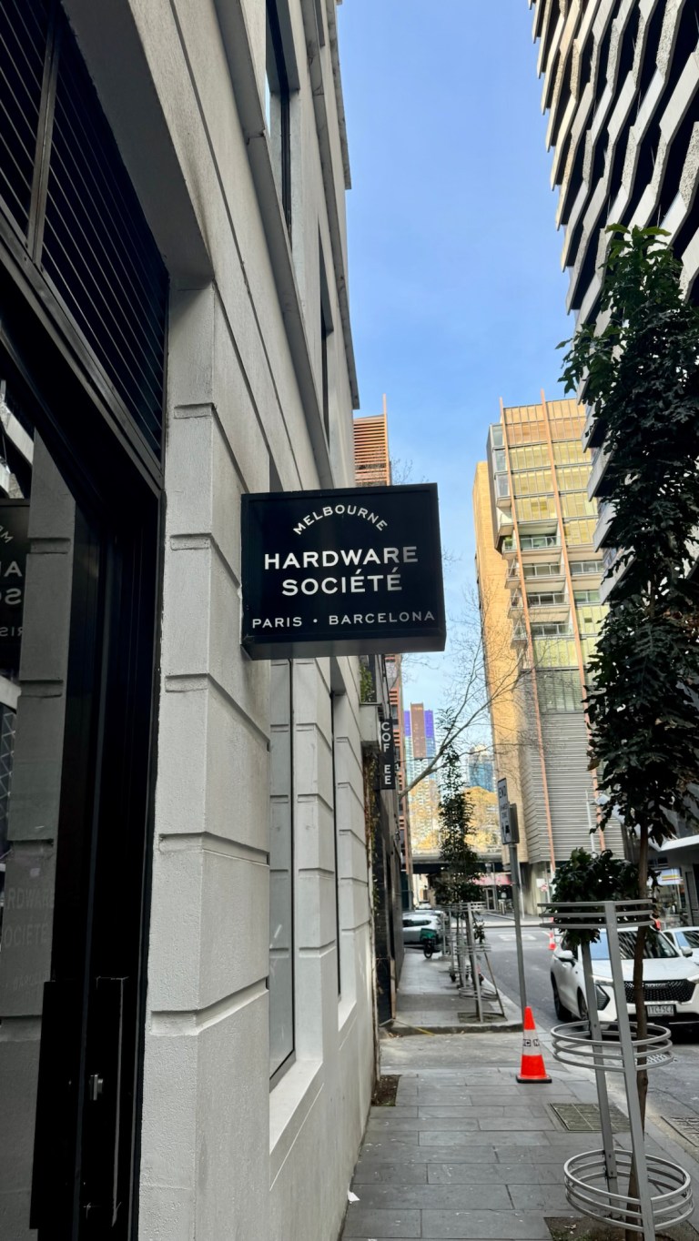 Hardware Société: Melbourne's OG laneway brunch spot - Tofu V Travels